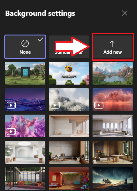 MSチームの背景を変更する方法